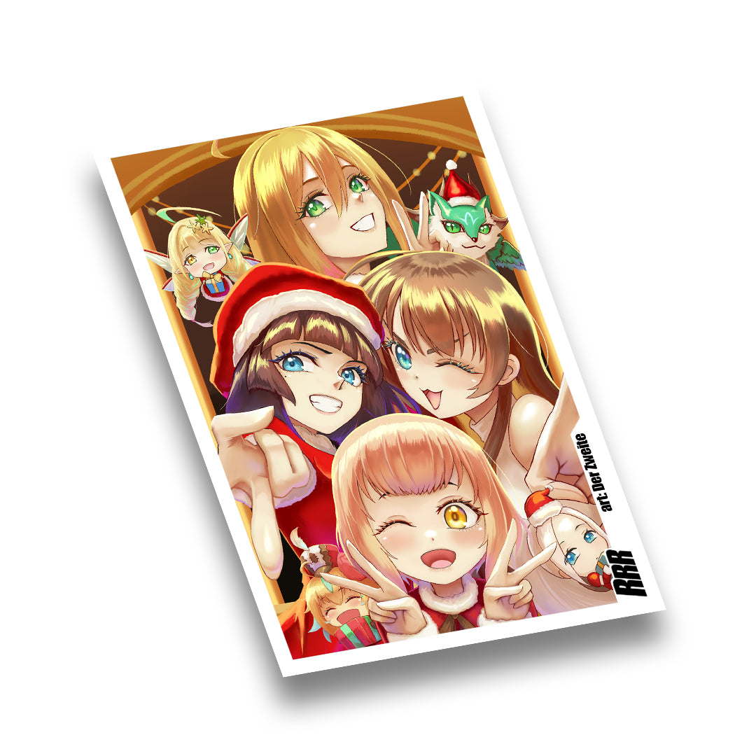 TEAM BLACKOUT CHRISTMAZ DER-ZWEITE COLLAB SLEEVES x5 PREORDER – triplerare