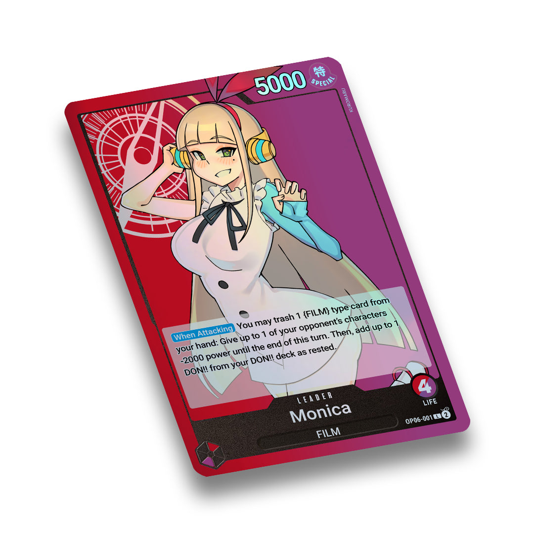 UTA RED/PURPLE LEADER CARD – triplerare